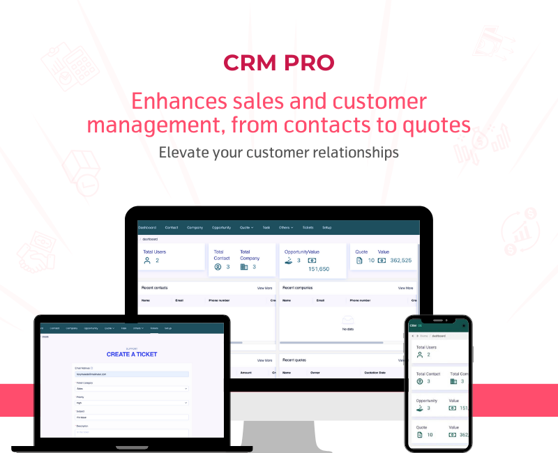 CRM PRO - All in One CRM in Laravel for cPanel by Omegasolution | Codester